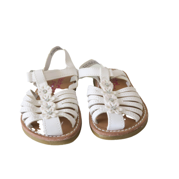 Rachel Shoes | Shoes | Rachel Shoes Girls White Sandals Size 5 Toddler ...